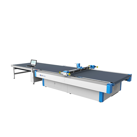 Single layer cnc automatic fabric cutting machine - Buy cutting machine ...